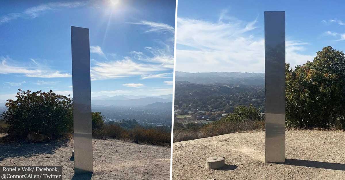 Third Metal Monolith Suddenly Appears, This Time In California, Matches ...