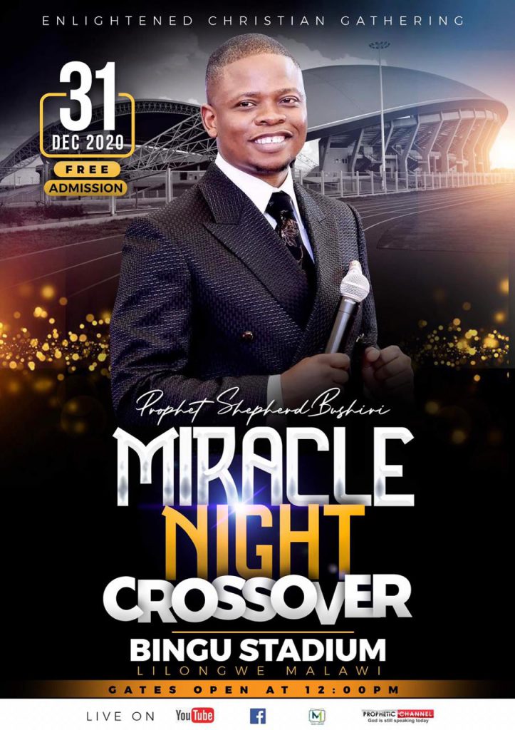 Prophet Bushiri in Miracle Crossover Service – Face of Malawi