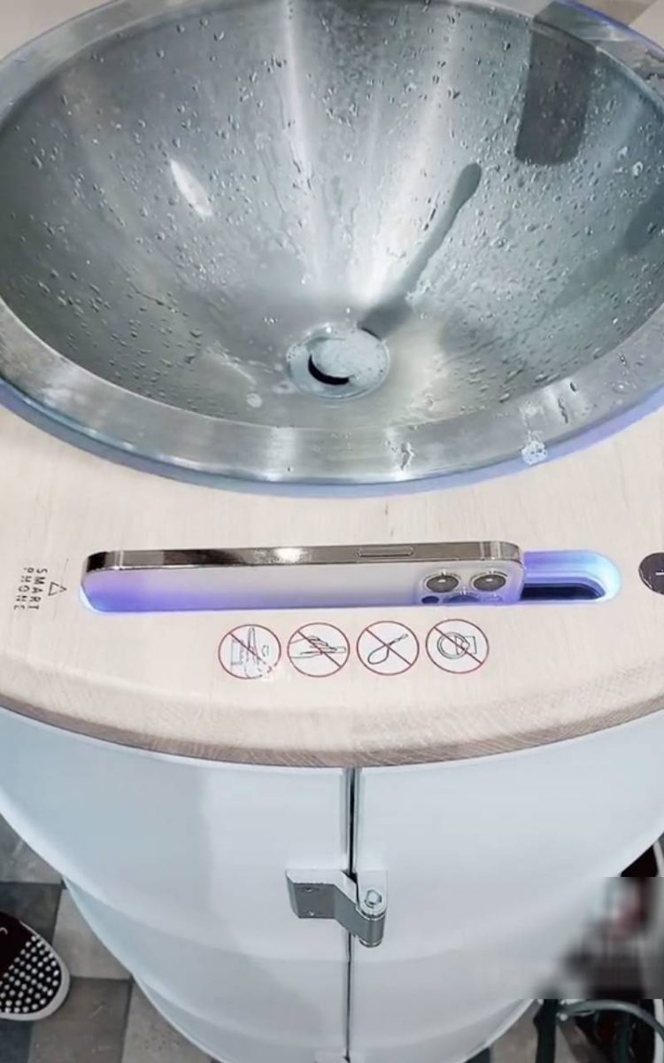 High-Tech Sink Cleans Your Smartphone While You Wash Your Hands – Face ...