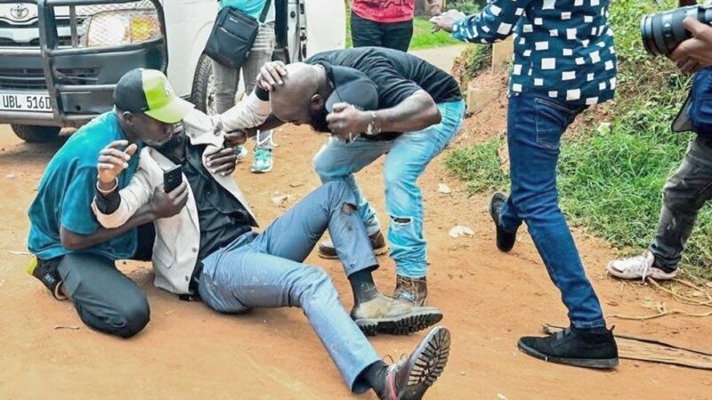 Opposition leader Bobi Wine shot on the leg during crashes with police ...