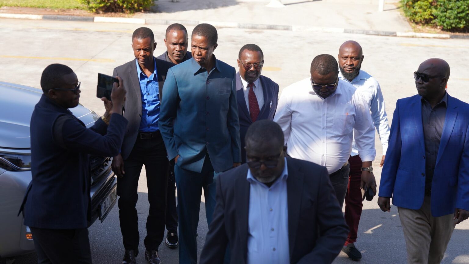 Ex-Zambia President Edgar Lungu arrives at Court – Face of Malawi