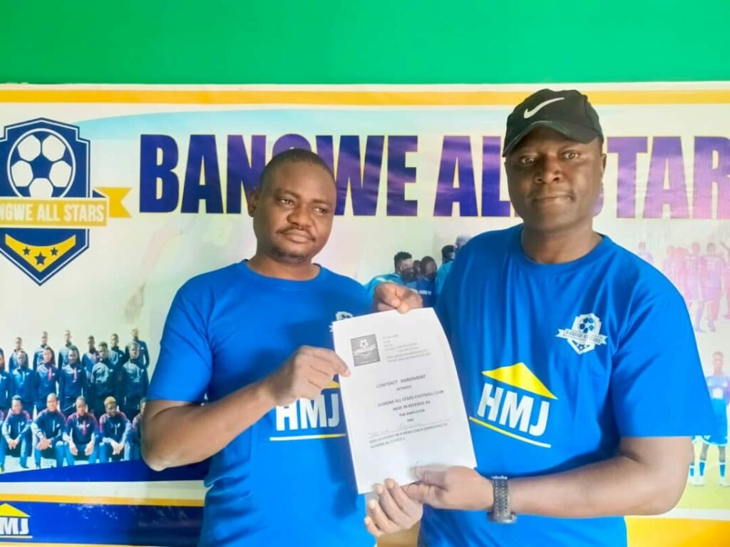 Bangwe All Stars Unveils Trevor Kajawa As Head Coach – Face of Malawi