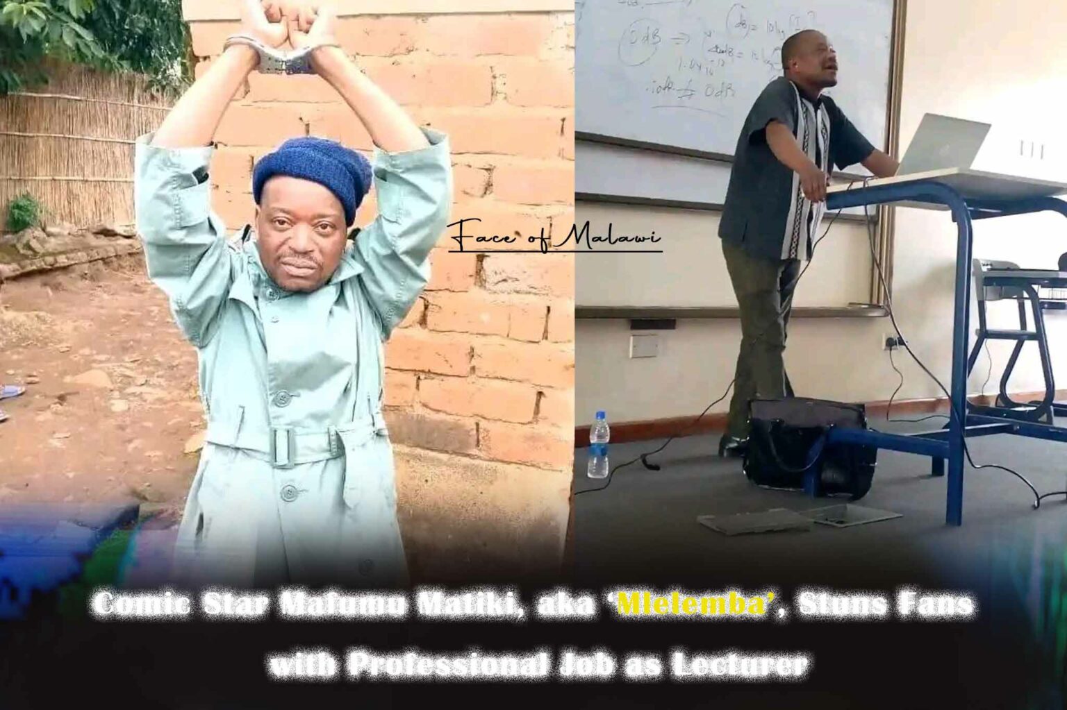 Comic Star Mafumu Matiki, aka ‘Mlelemba’ Stuns Fans with Professional ...