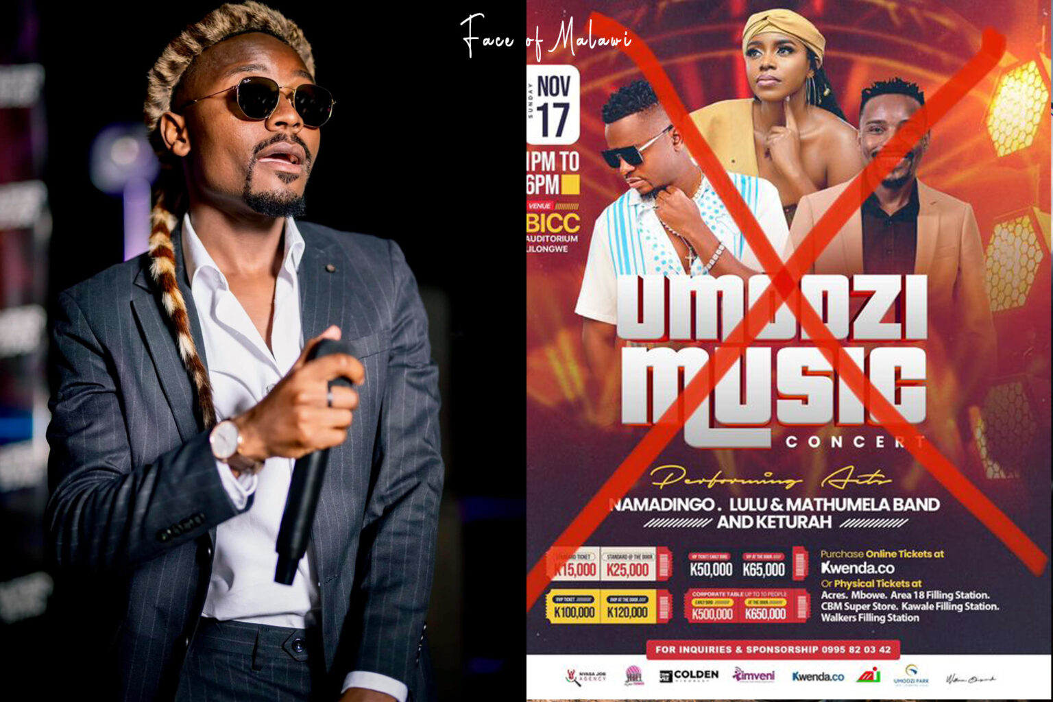 Namadingo Cancels His Show With Lulu and Ketura for Being Offered K6 ...