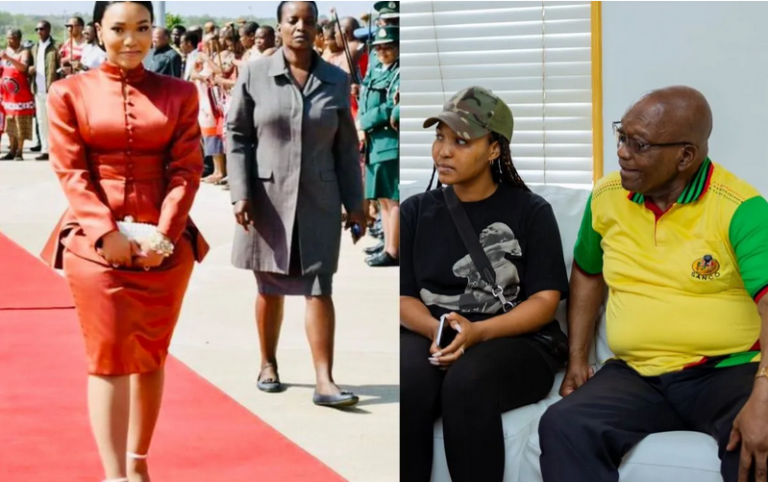 Jacob Zuma’s daughter takes first trip with her husband King Mswati ...