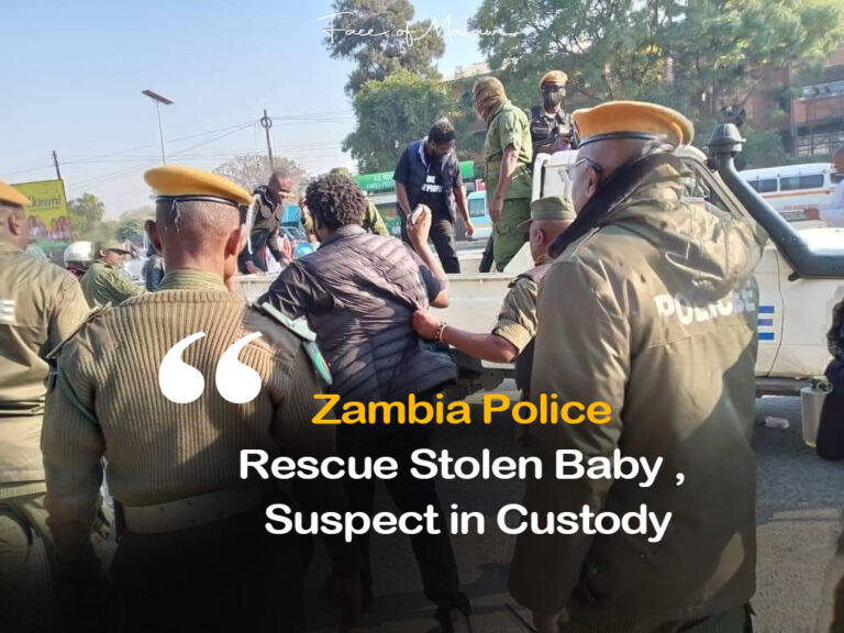Zambia Police Rescue Stolen Baby , Suspect in Custody – Face of Malawi