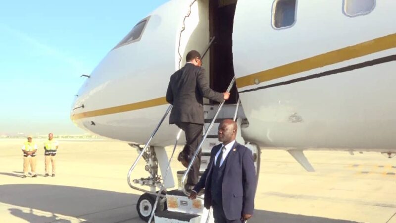 Chakwera arrives home from Dubai – Face of Malawi