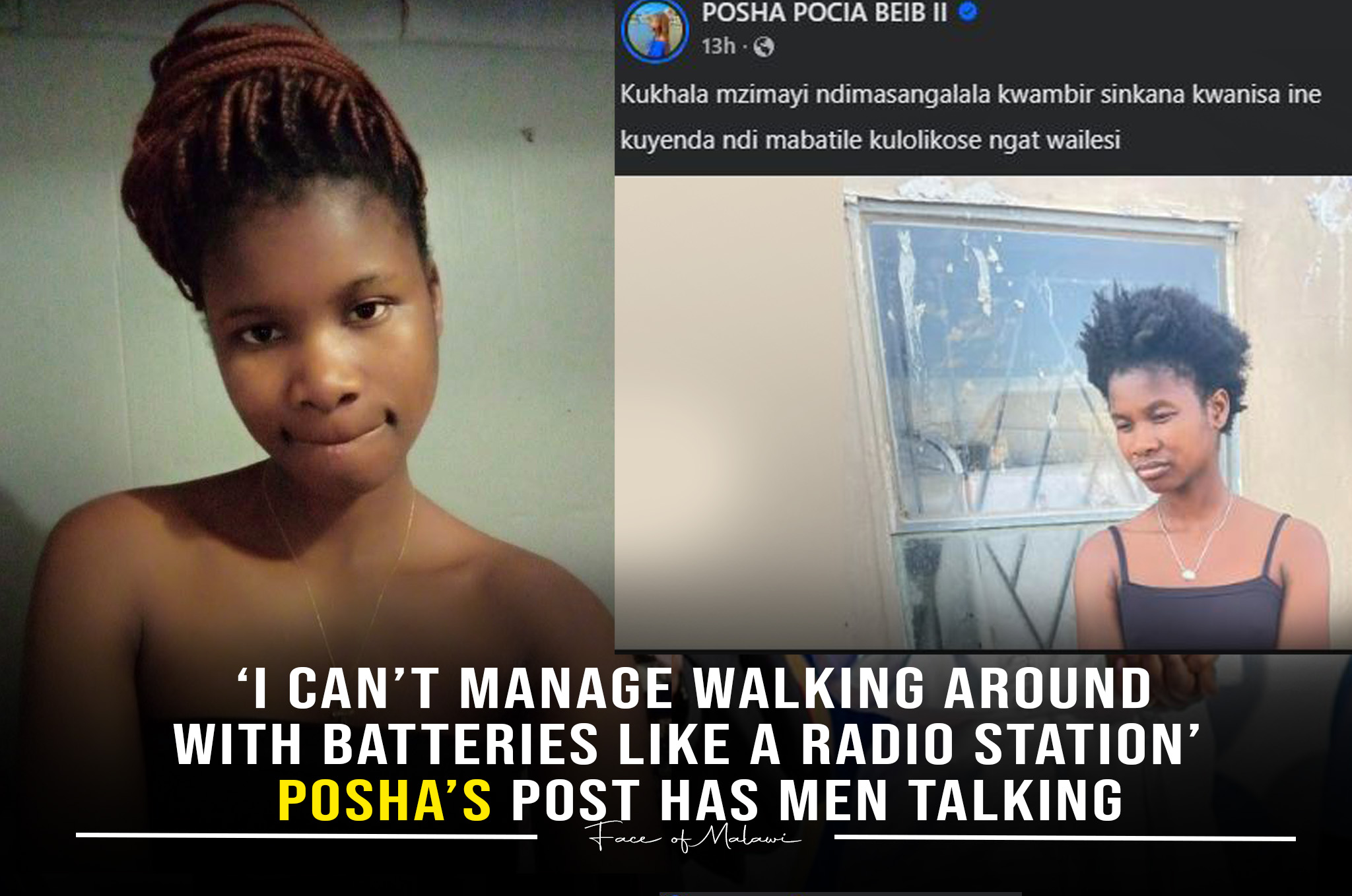 Posha Pocia Beib vs. The Internet “Cookout” – Face of Malawi