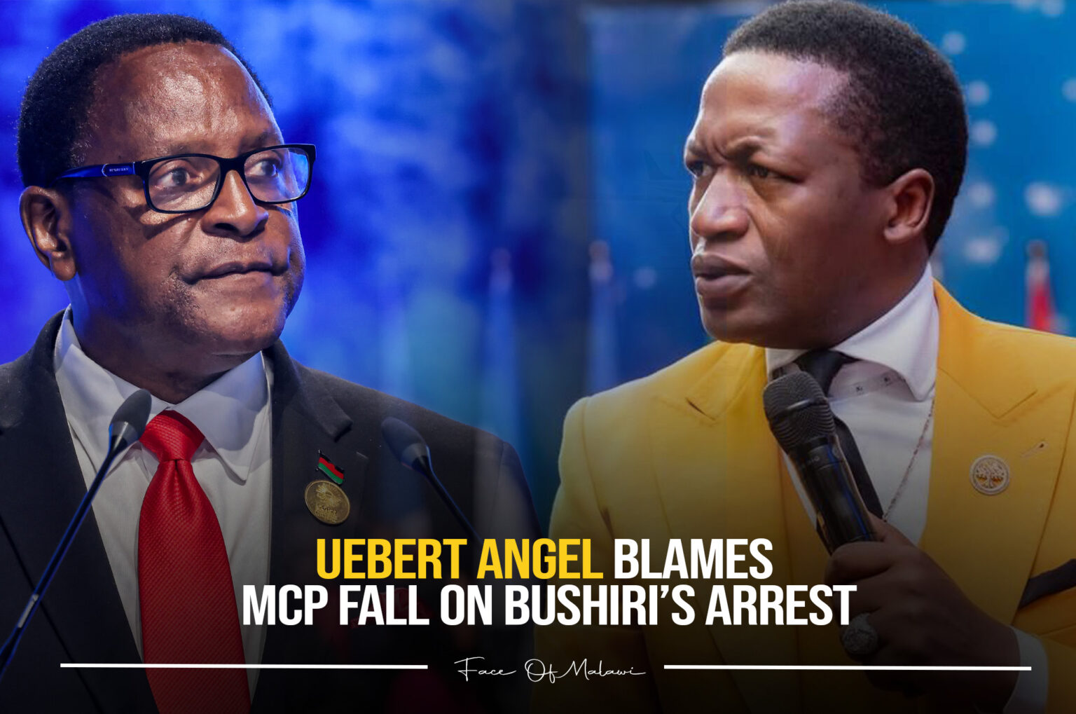 Uebert Angel Attacks MCP, Endorses Mutharika at Bushiri Birthday Party ...